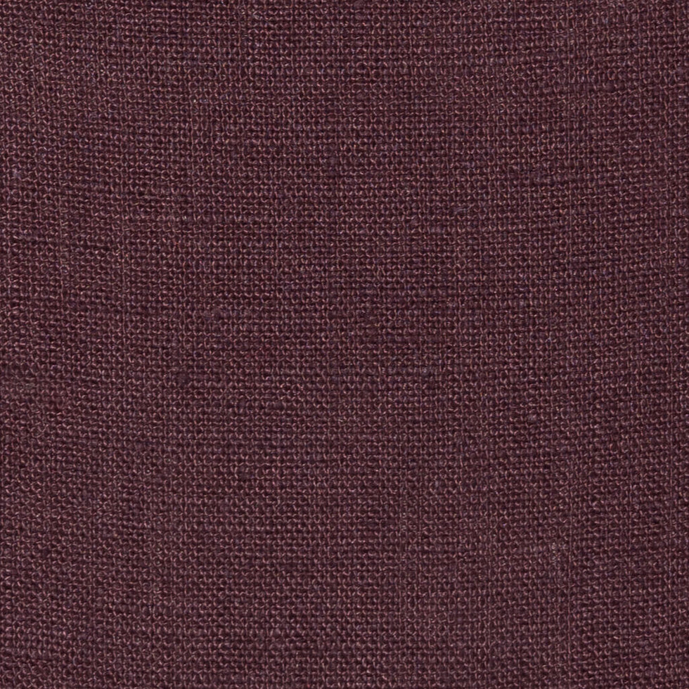 Washed Plum Purple Linen Fabric by the Metre | Wild Linens