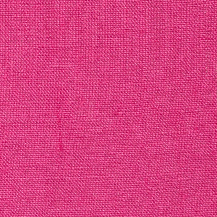 Washed Fuchsia Pink Linen Fabric by the Metre | Wild Linens