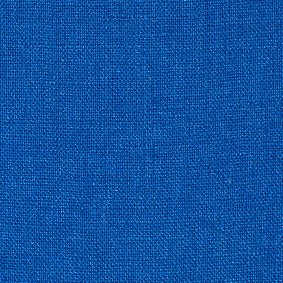 Washed Royal Blue Linen Fabric by the Metre | Wild Linens