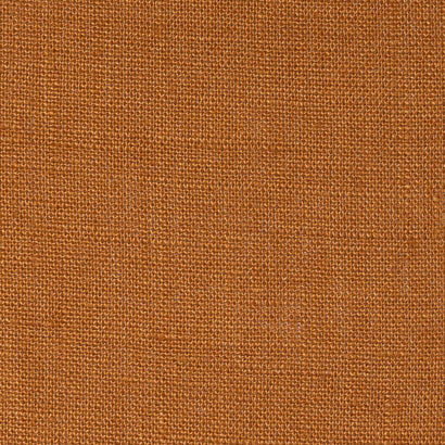 Washed Rust Brown Linen Fabric | Wild Linens